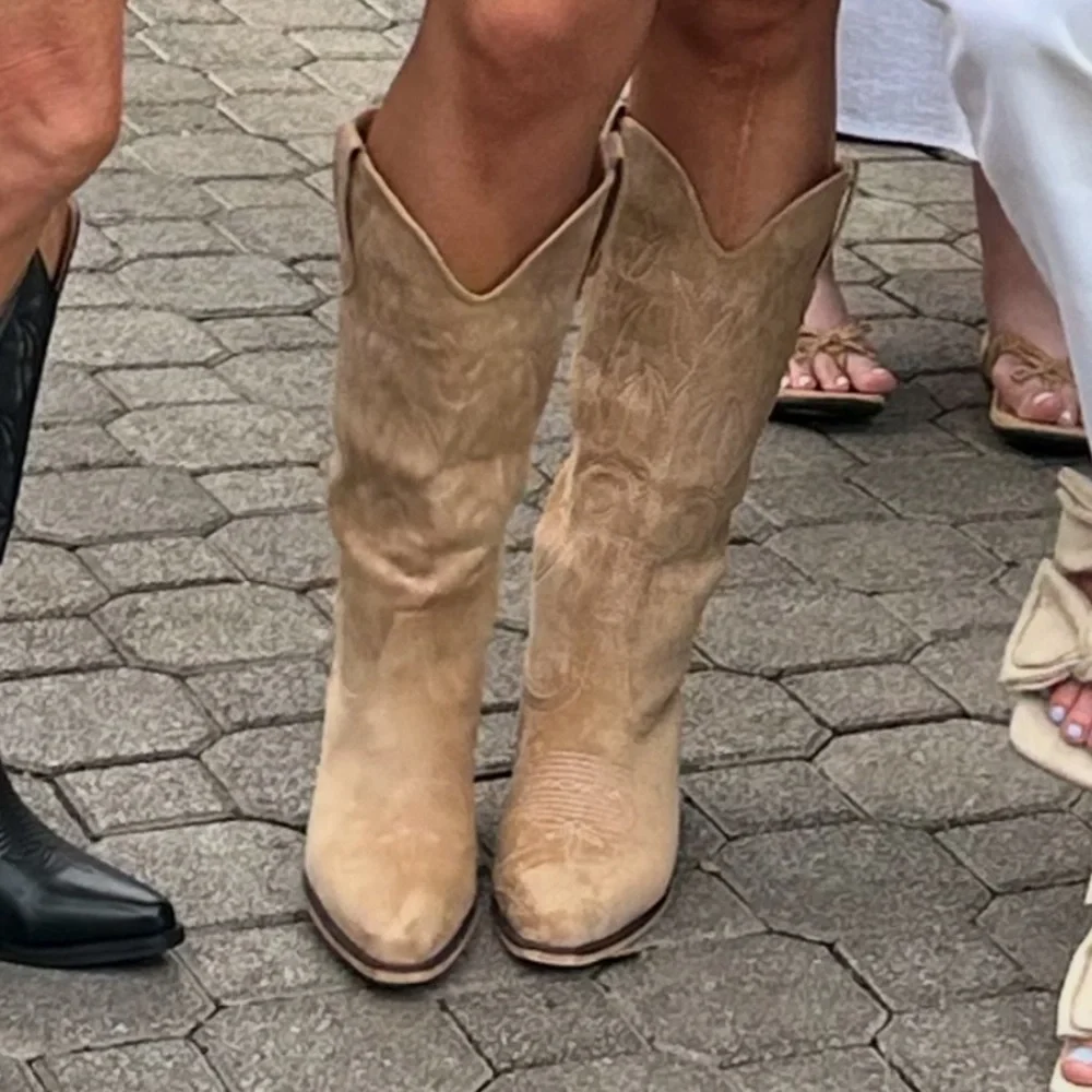 Marfa | Shoes | Marfa Emmylou Suede Cowboy Boots | Poshmark